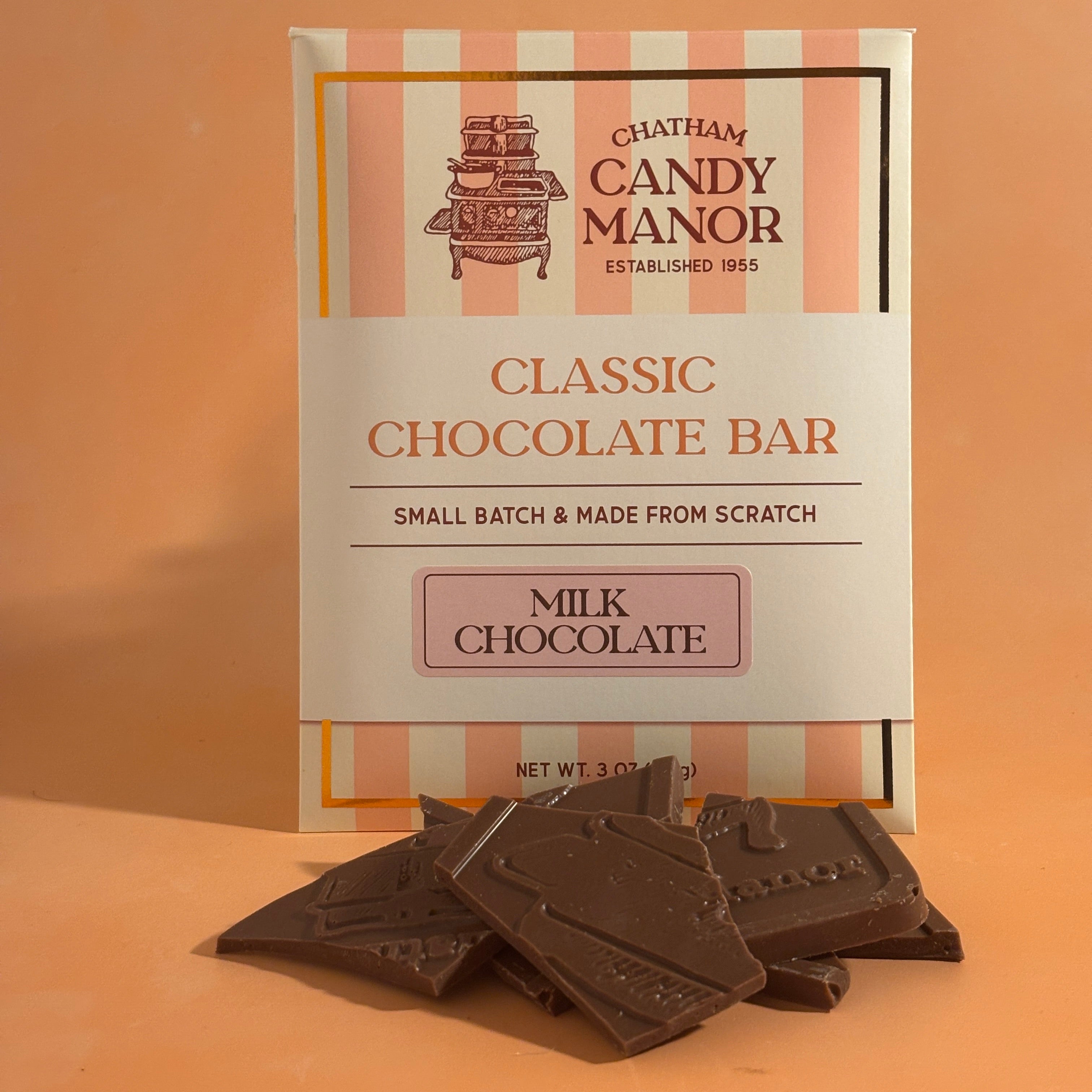 Milk Chocolate Bar – Chatham Candy Manor
